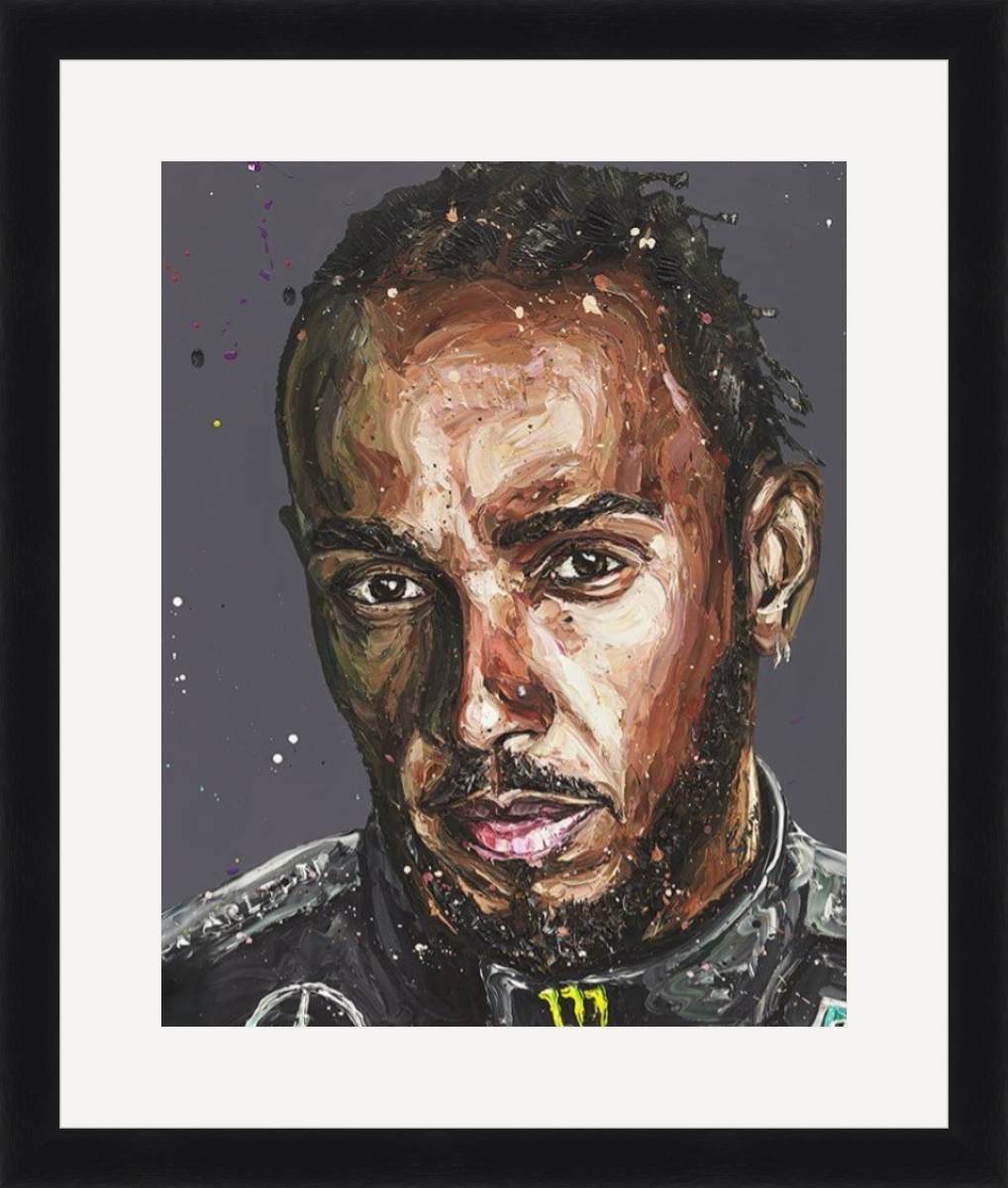 Lewis Hamilton 2023 - Portrait (Print) Lewis Hamilton 2023 - Portrait (Print)